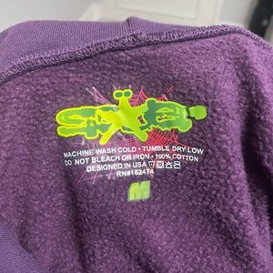 Sweaters | Sp5der Hoodie Grape | Poshmark
